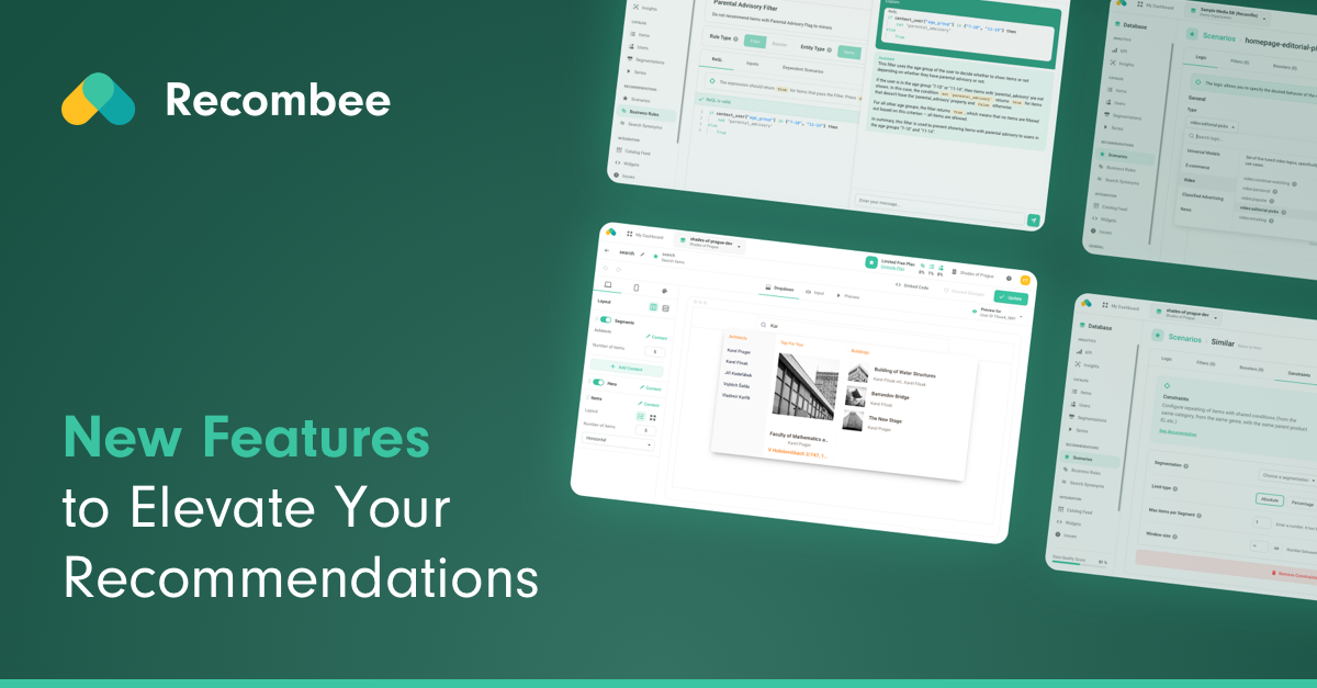 Elevate Your Personalization Strategy with Recombee's Innovative Features | Recombee