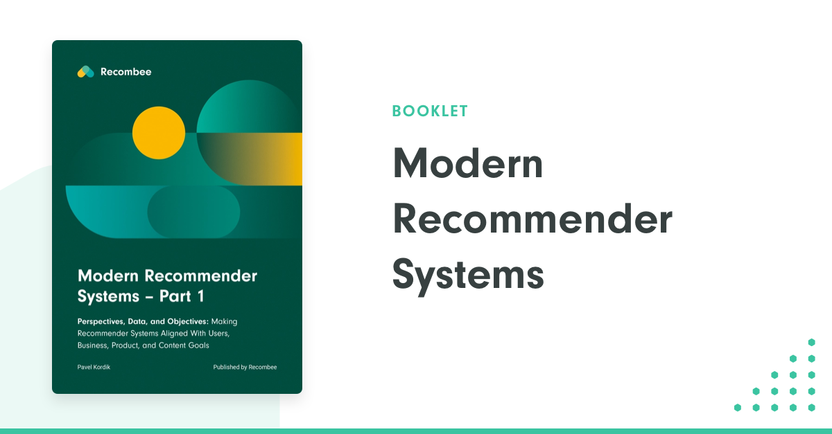Modern Recommender Systems | Recombee